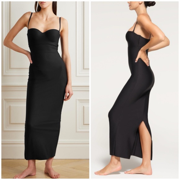 SKIMS | Dresses | Nwot Skims Molded Underwire Maxi Dress | Poshmark